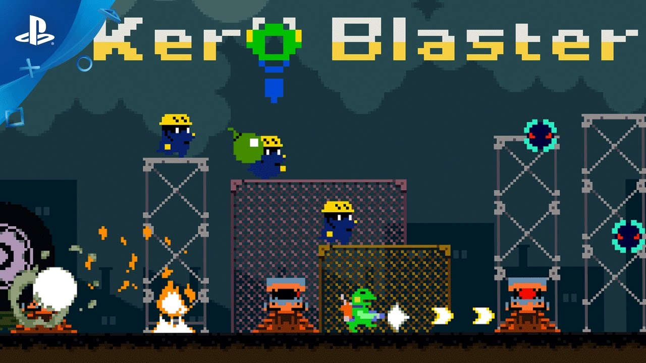 Kero Blaster, the side scrolling action shooting game – GameCut.com – Video Game News
