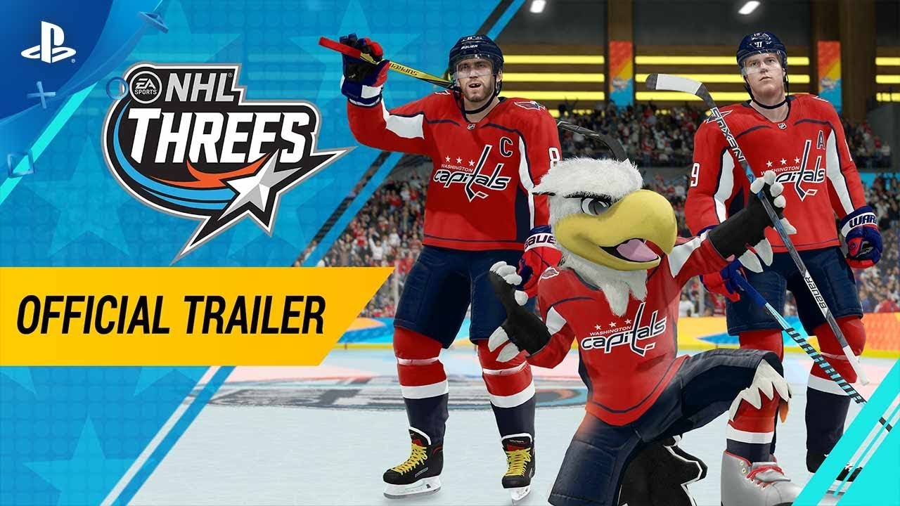 NHL 18: NHL Threes Gameplay – PS4 Trailer – GameCut.com – Video Game News