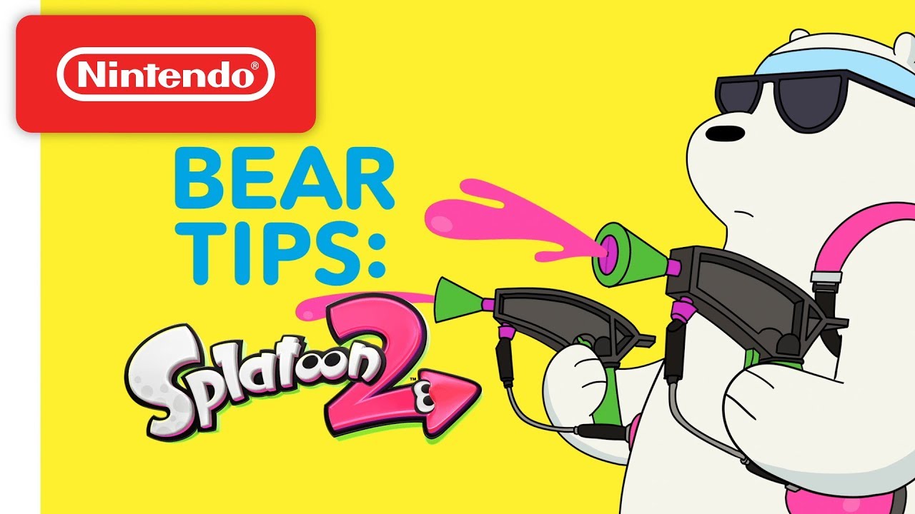 Splatoon 2: Turf War Bear Tips!: We Bare Bears – Nintendo Switch Video ...