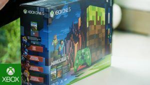 Unboxing The Xbox One S Minecraft Limited Edition Bundle Video ...