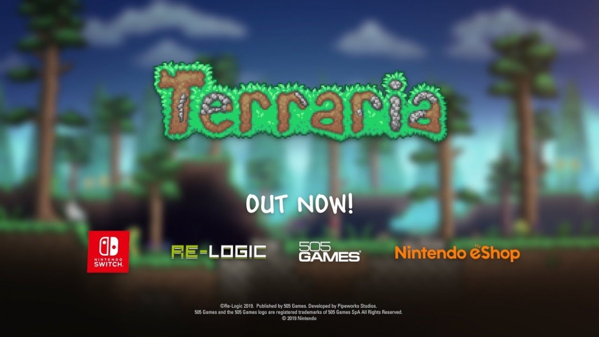 Terraria, 2D action-adventure game on Nintendo Switch – GameCut.com ...