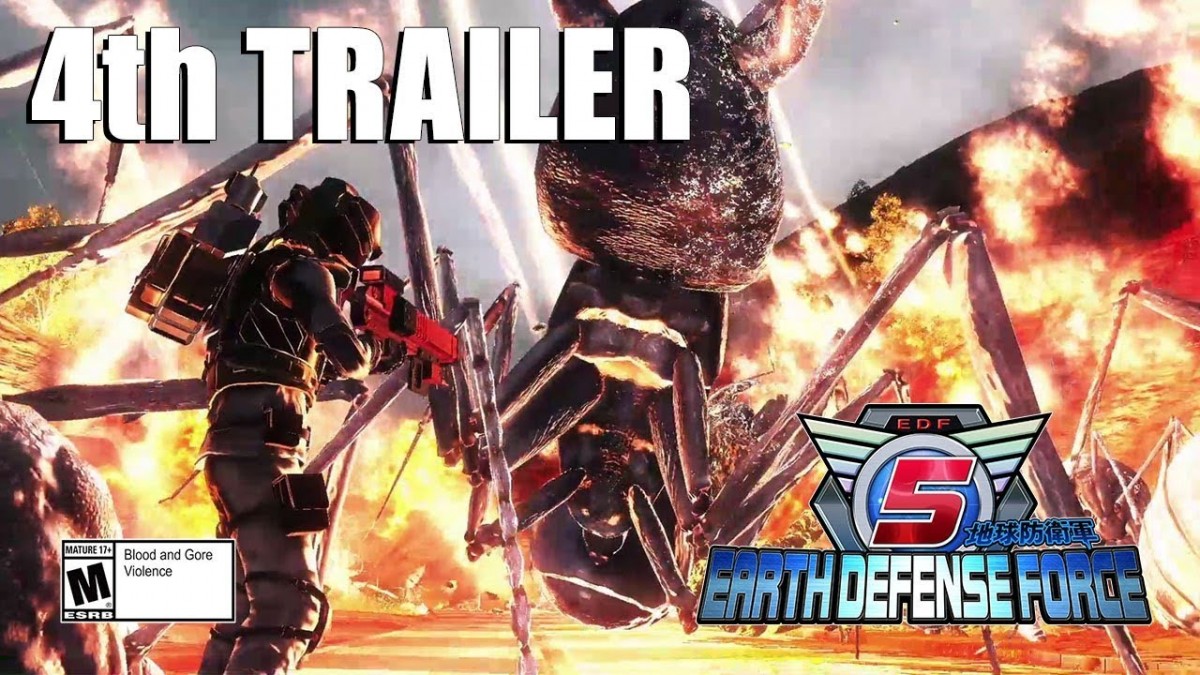 EARTH DEFENSE FORCE 5 for Windows PC – GameCut.com – Video Game News