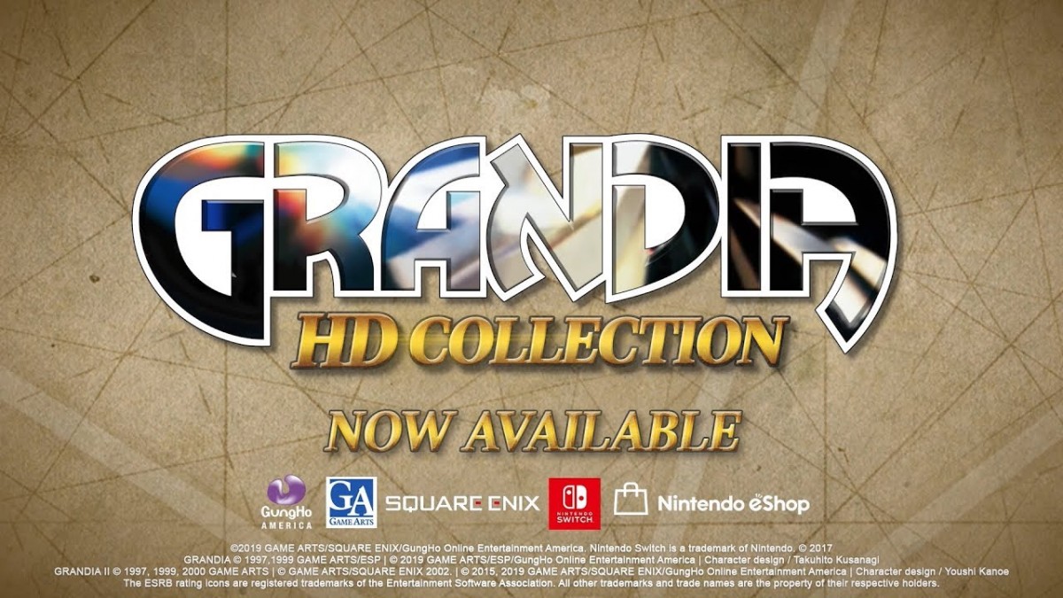 GRANDIA HD Collection, Two-game compilation for Nintendo Switch ...