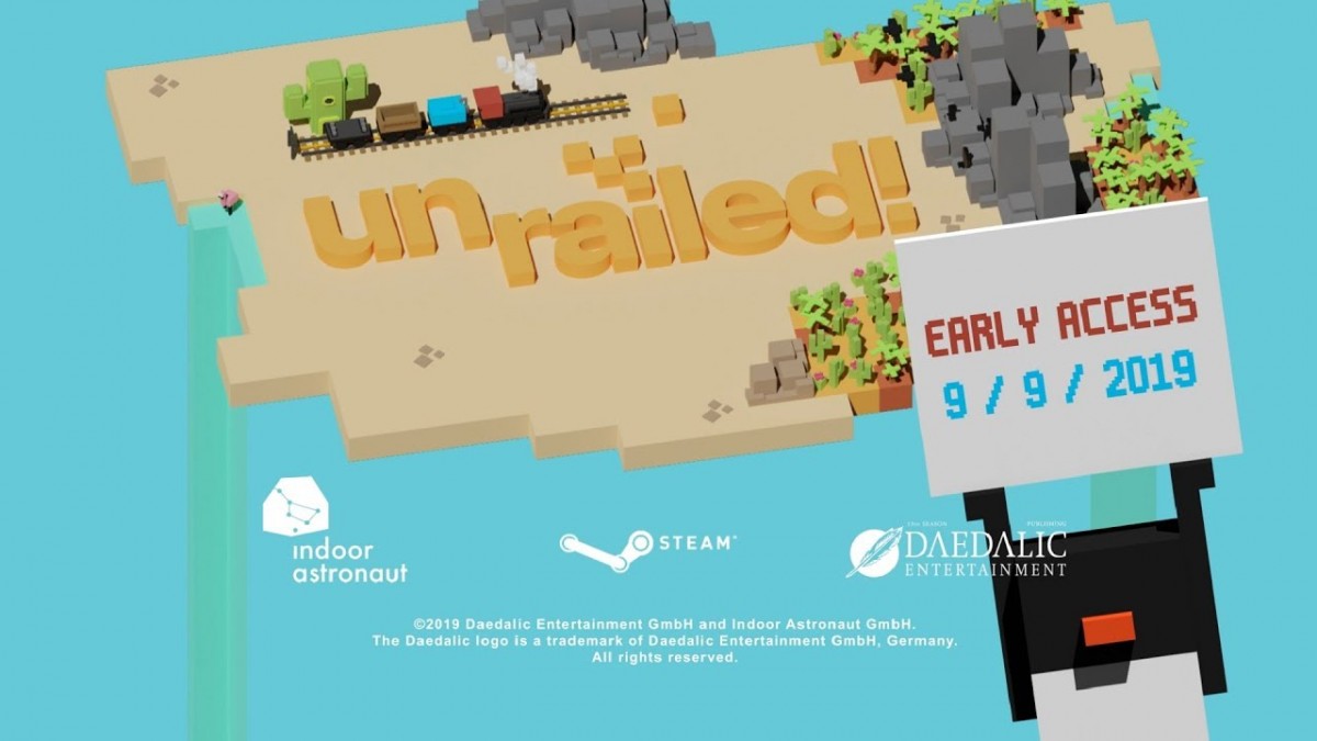 Unrailed!, co-op railway-building game on Steam Early Access – GameCut.com – Video Game News