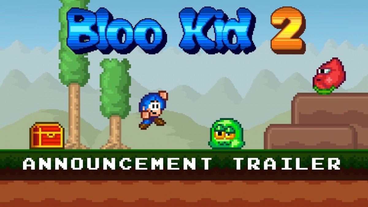 Bloo Kid 2, classic 2D retro-style platformer for Nintendo Switch ...