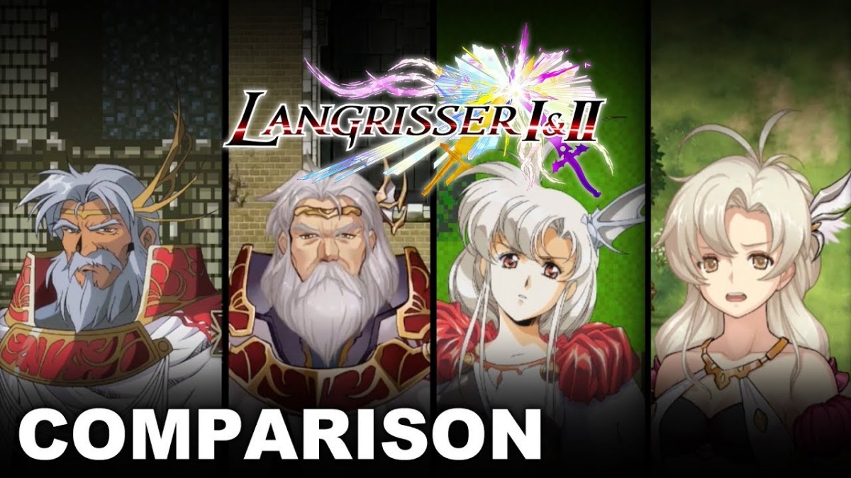 Langrisser I & II, new visuals, music, localization comparison trailer ...