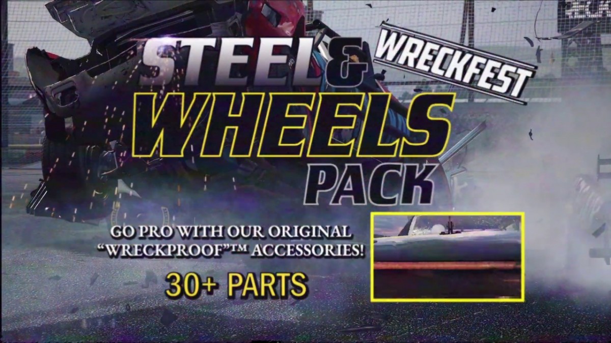 Wreckfest, ‘Steel & Wheels’ pack out – GameCut.com – Video Game News