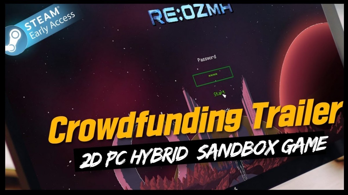 RE:OZMA, 2D hybrid sandbox game on Steam Early Access – GameCut.com ...